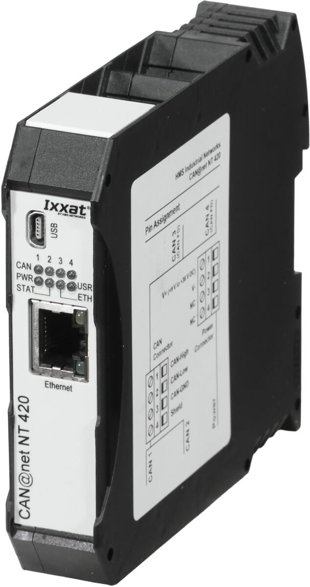 Ixxat 1.01.0332.42000 CAN@net NT 420 CAN Umsetzer Ethernet CAN USB 24V/DC cleverdeals.de