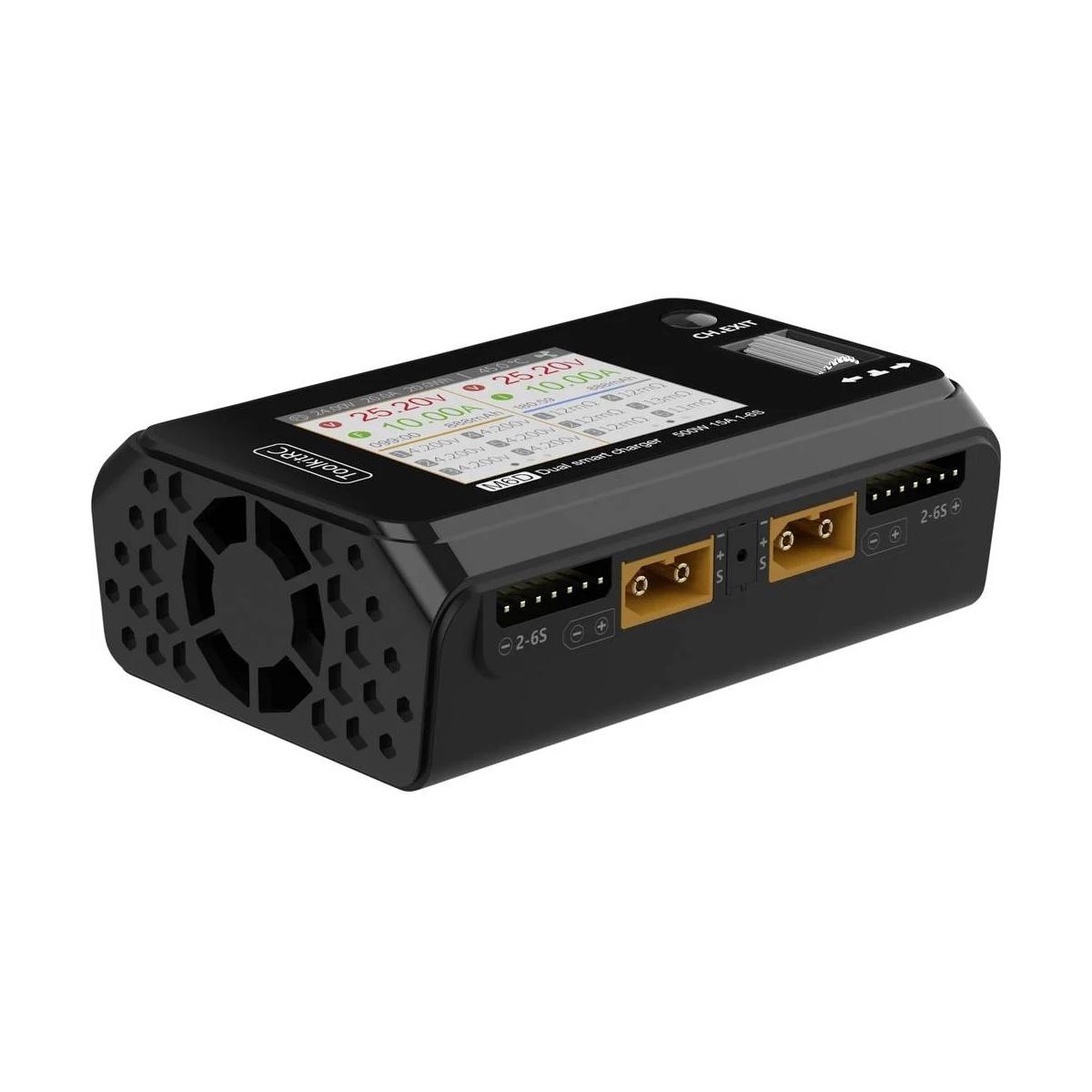 Toolkit M6D RC Modellbau-Ladegerät Akkuzellen-Prüfer 15A XT60 schwarz ...